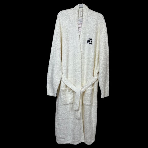 SKIMS | Intimates & Sleepwear | Skims Cozy Knit Long Robe Team Usa ...